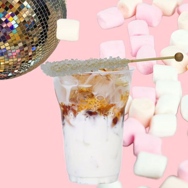 Rock Candy Latte Stirrers – White Sugar